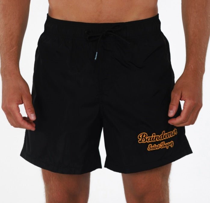 BDM CLASSIC | Mens Swimwear BLACK – BAIN DE MER USA I Luxury Swimwear ...
