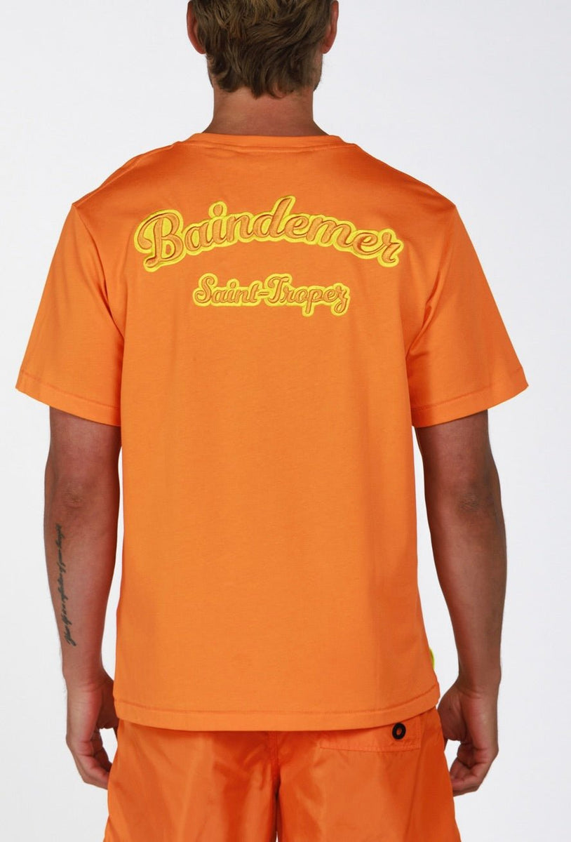 BDM CLASSIC ORANGE | Menʼs OS T-Shirt – BAIN DE MER USA I Luxury ...