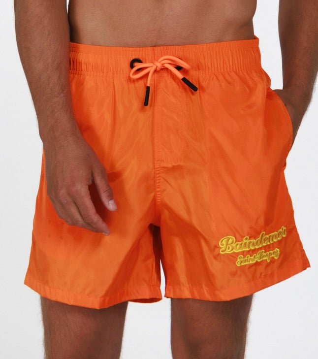SWIMWEAR BDM CLASSIC | Mens Swimwear ORANGE – BAIN DE MER USA I Luxury ...
